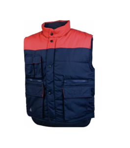 Chaleco Sierra Rojo/Azul Delta Plus – JyMSoluciones